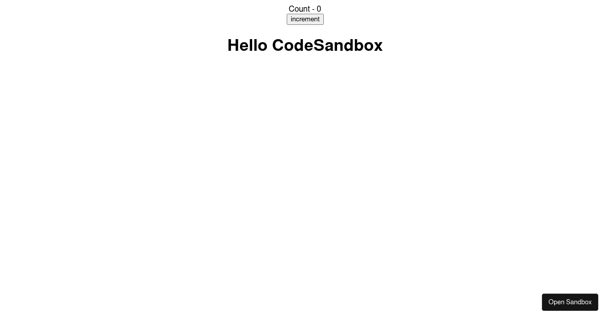 TahirKalim/ReactJS-CEvolution - Codesandbox