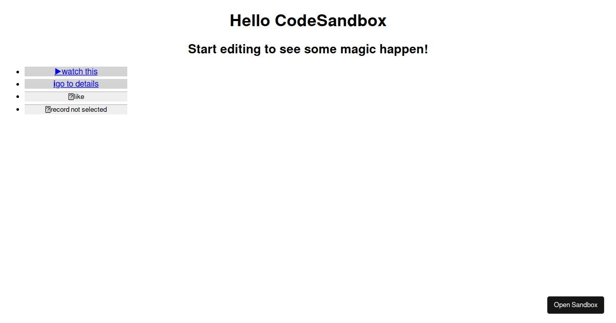 dynamic-menu - Codesandbox
