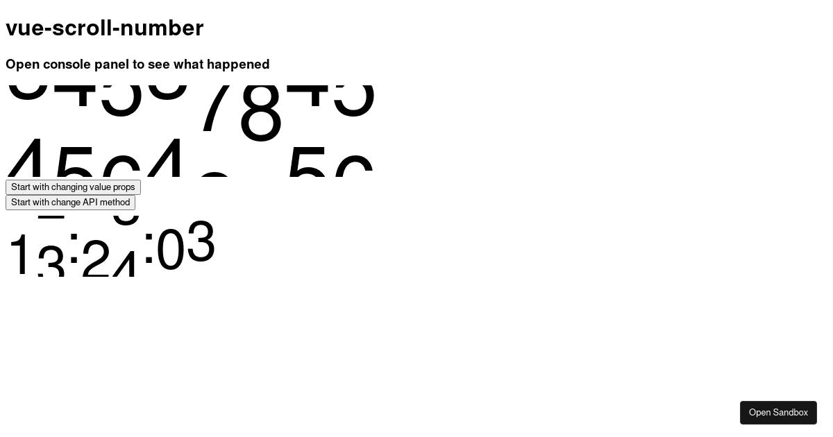 vue-scroll-number (forked) - Codesandbox