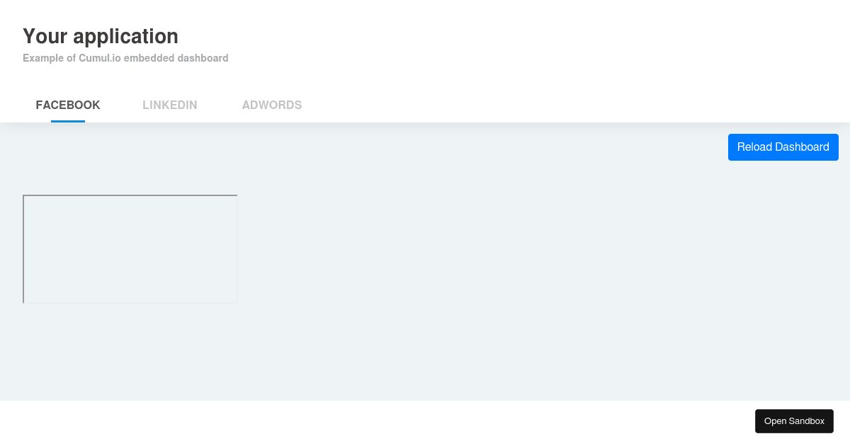react-cumulio-dashboard (forked) - Codesandbox
