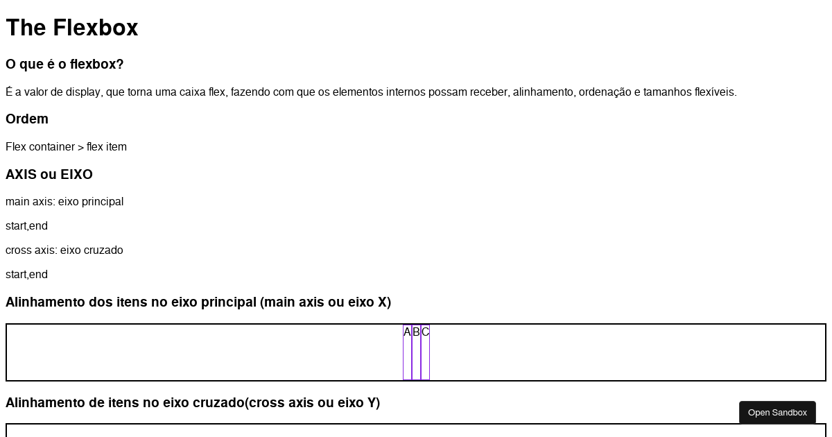 estudo-flexbox - Codesandbox