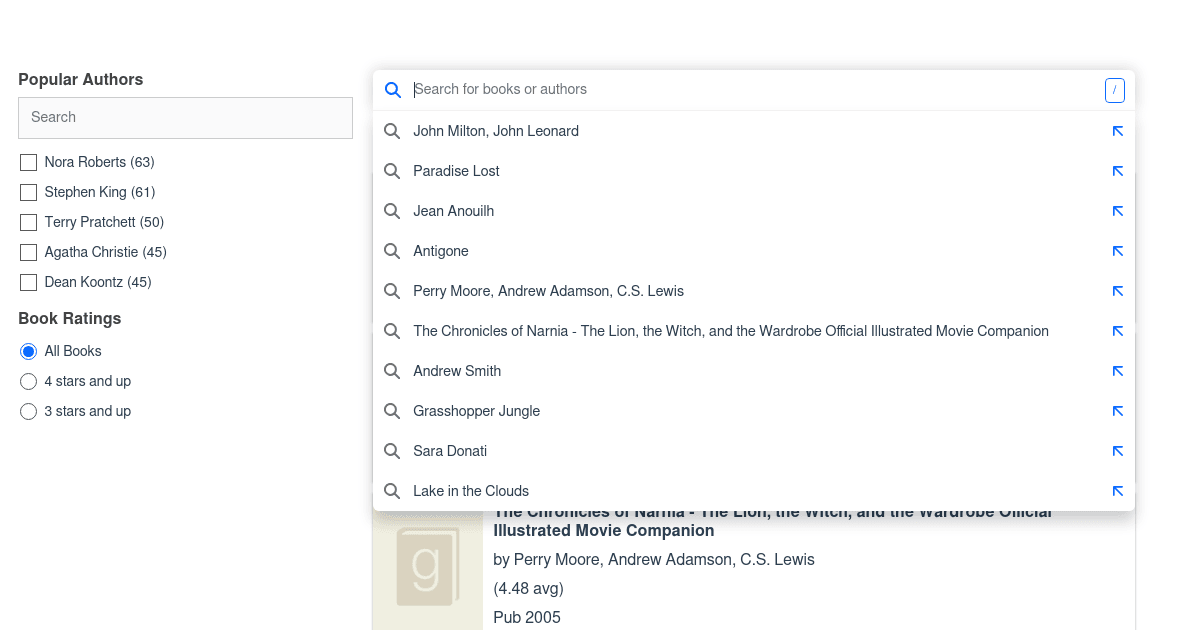 my-awesome-search - Codesandbox