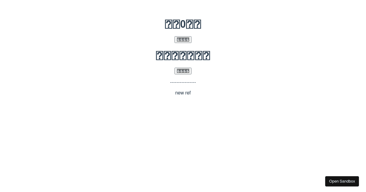 blog-vue3-ref - Codesandbox