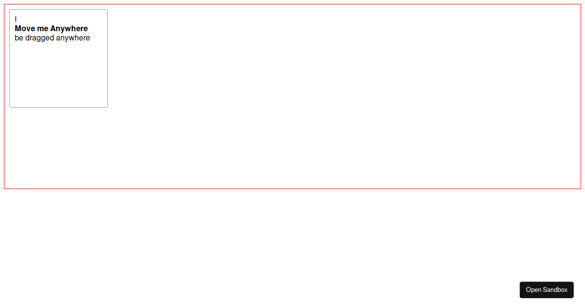 React Draggable Codesandbox