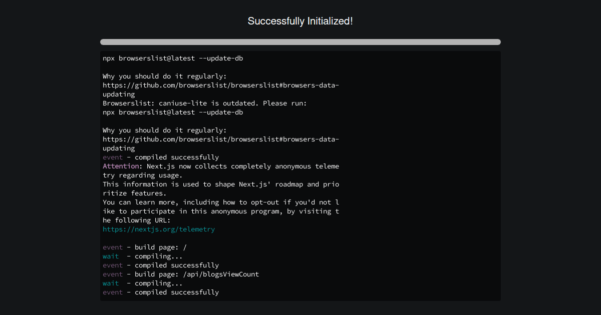 Next.js - View count with Mongodb - Codesandbox