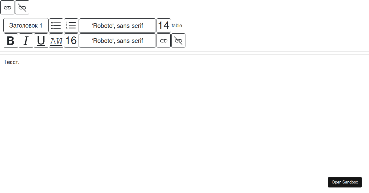 react-redactor-draft - Codesandbox
