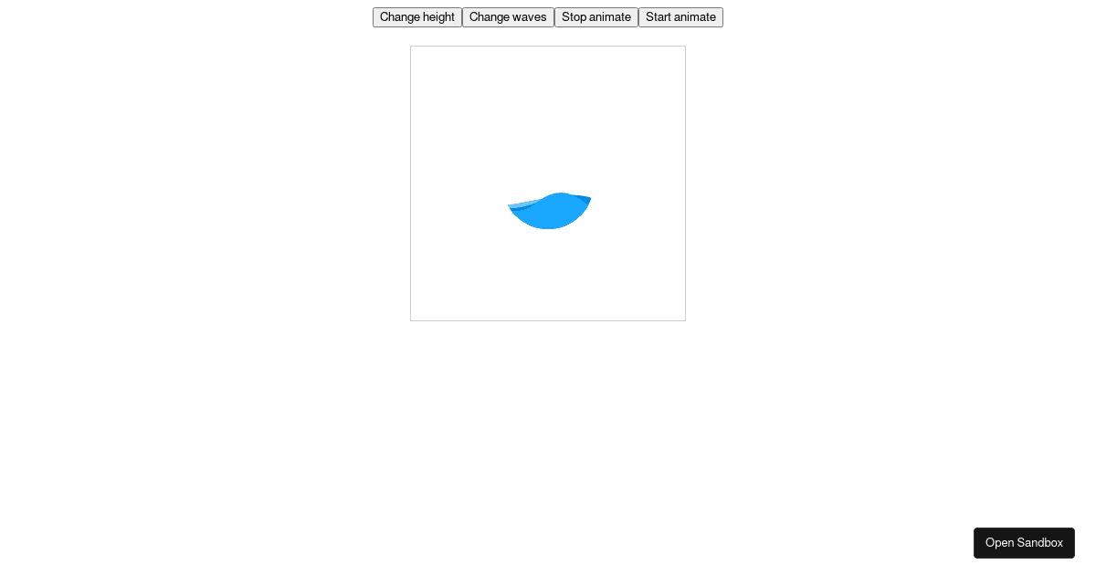 React Waveview Example Forked Codesandbox