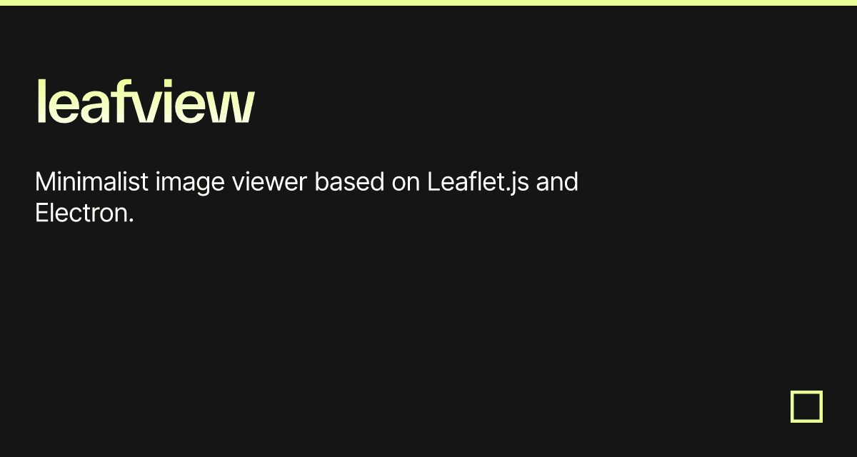 leafview - Codesandbox