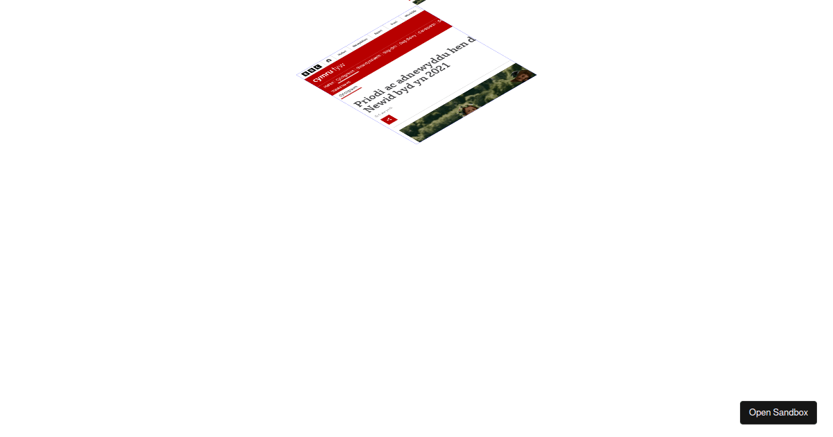 Isometric Css Test Codesandbox