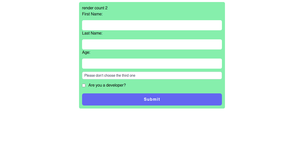 react-hook-form-basic - Codesandbox react-hook-form-basic - Codesandbox