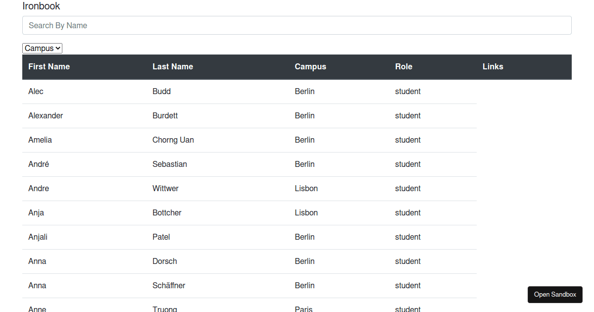 lab-ironbook - Codesandbox