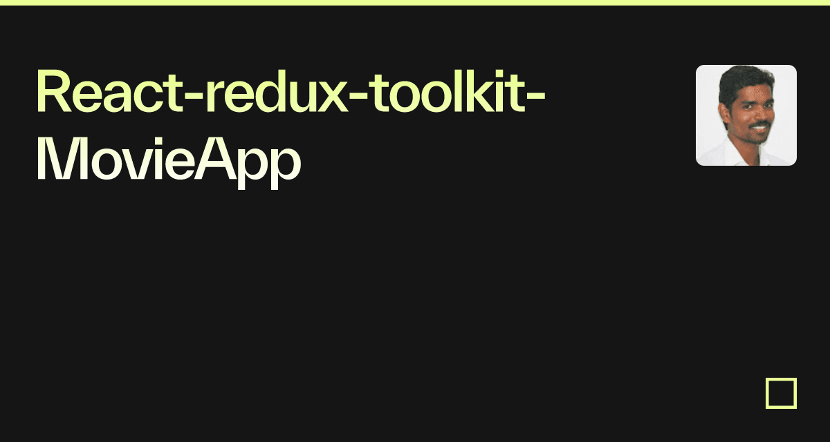 React-redux-toolkit-MovieApp - Codesandbox