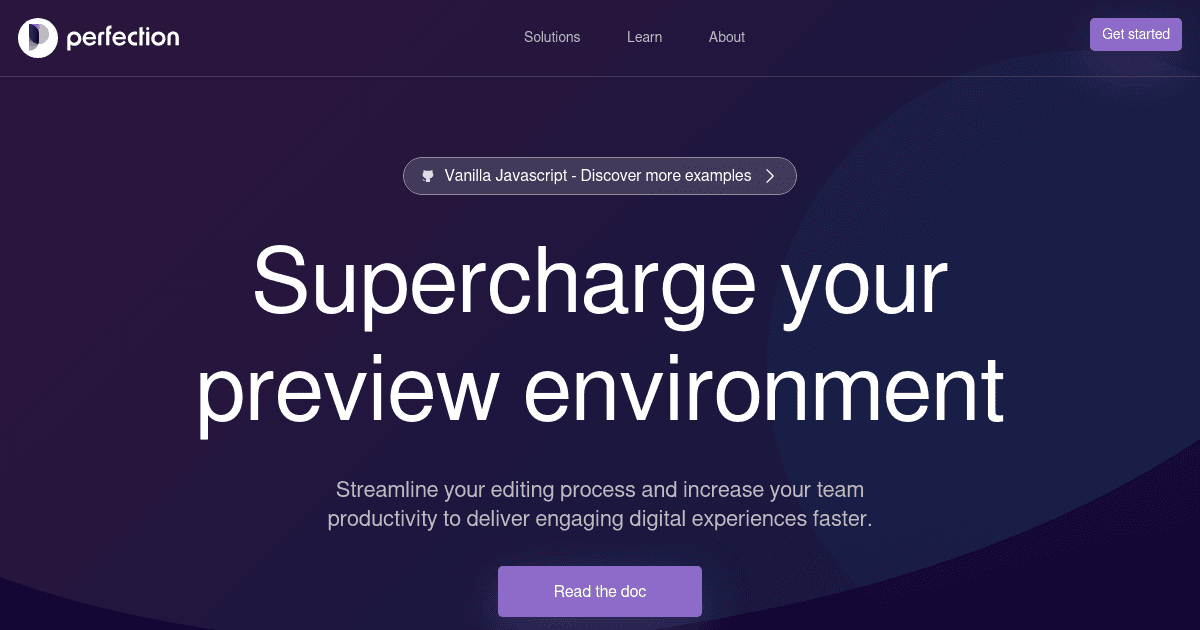 perfectiondotdev/perfection-playground: javascript - Codesandbox