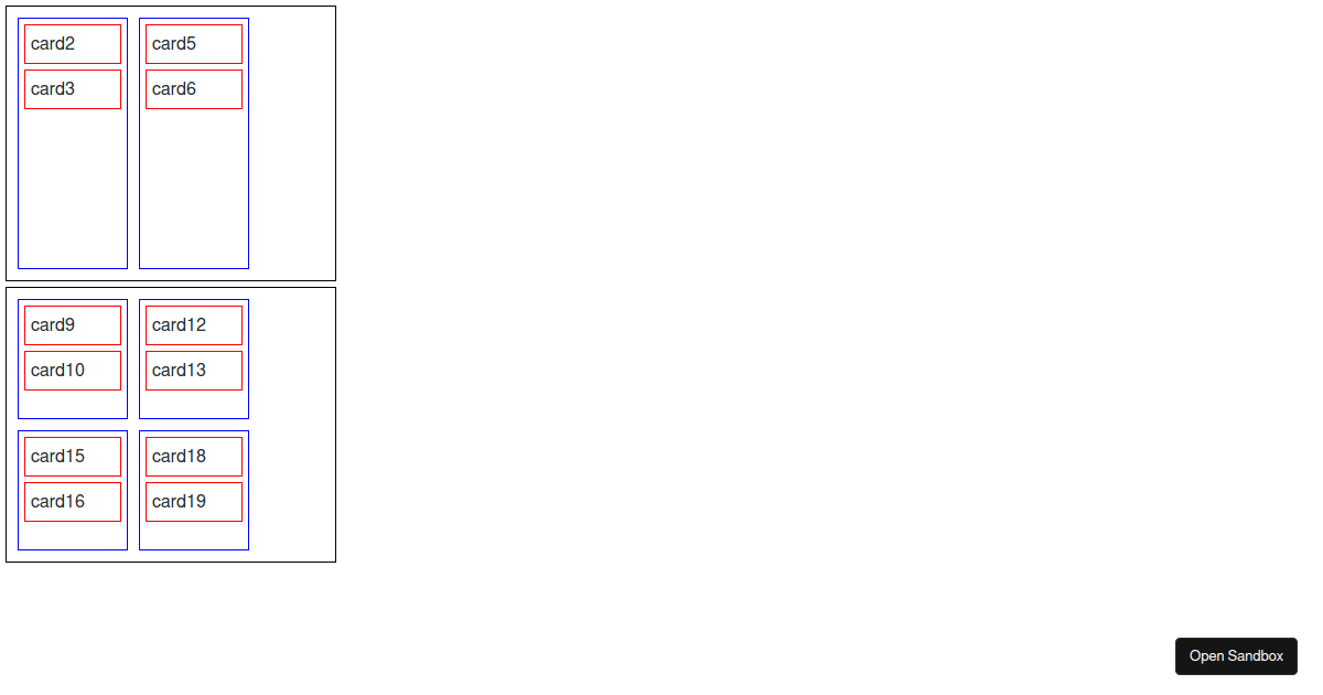 React Dnd Multi Target Sortable Forked Codesandbox