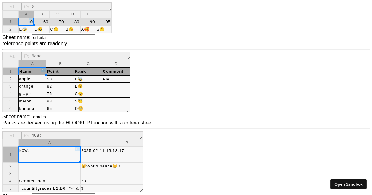 gridsheet-with-formula - Codesandbox