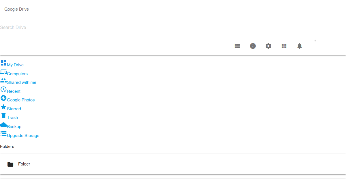 Google Drive Project - Codesandbox