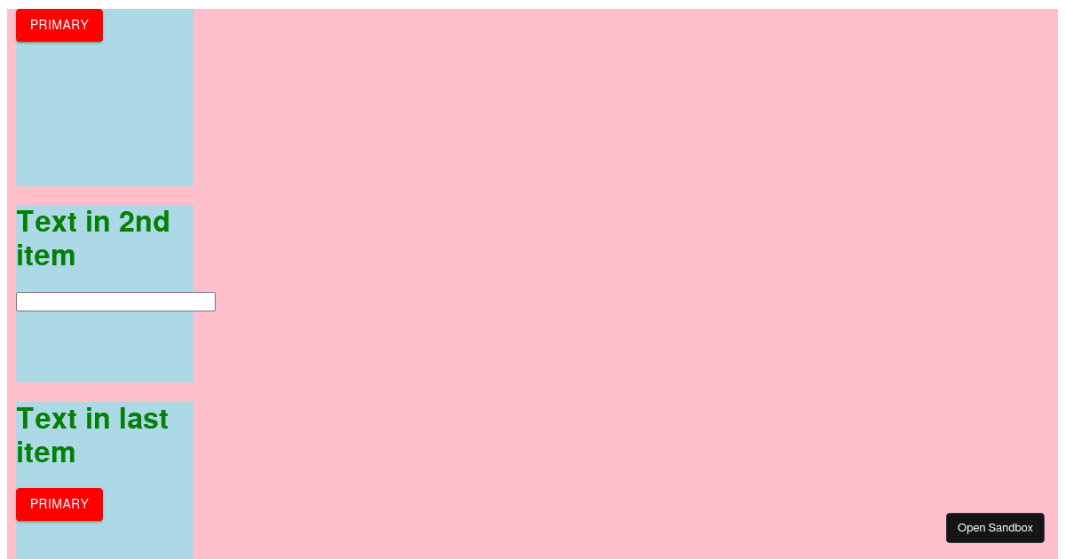 Stackoverflow Access Style Forked Codesandbox