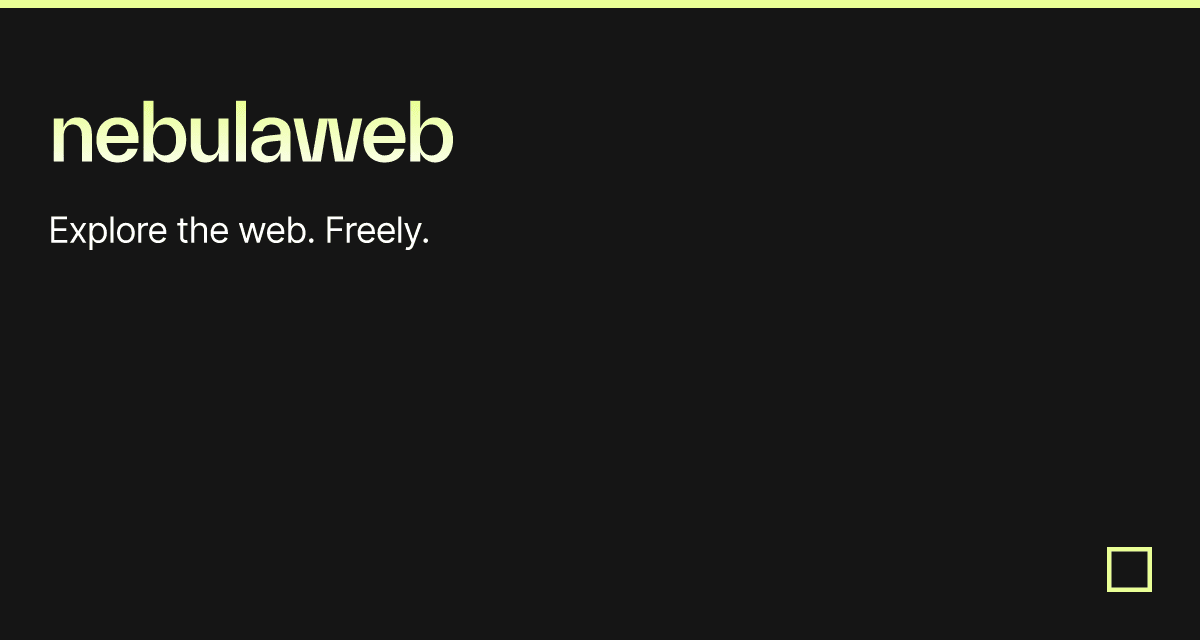 nebulaweb - Codesandbox