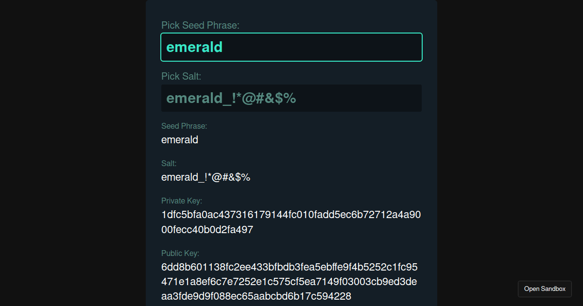 generate-private-public-key-modern - Codesandbox generate-private-public-key-modern - Codesandbox