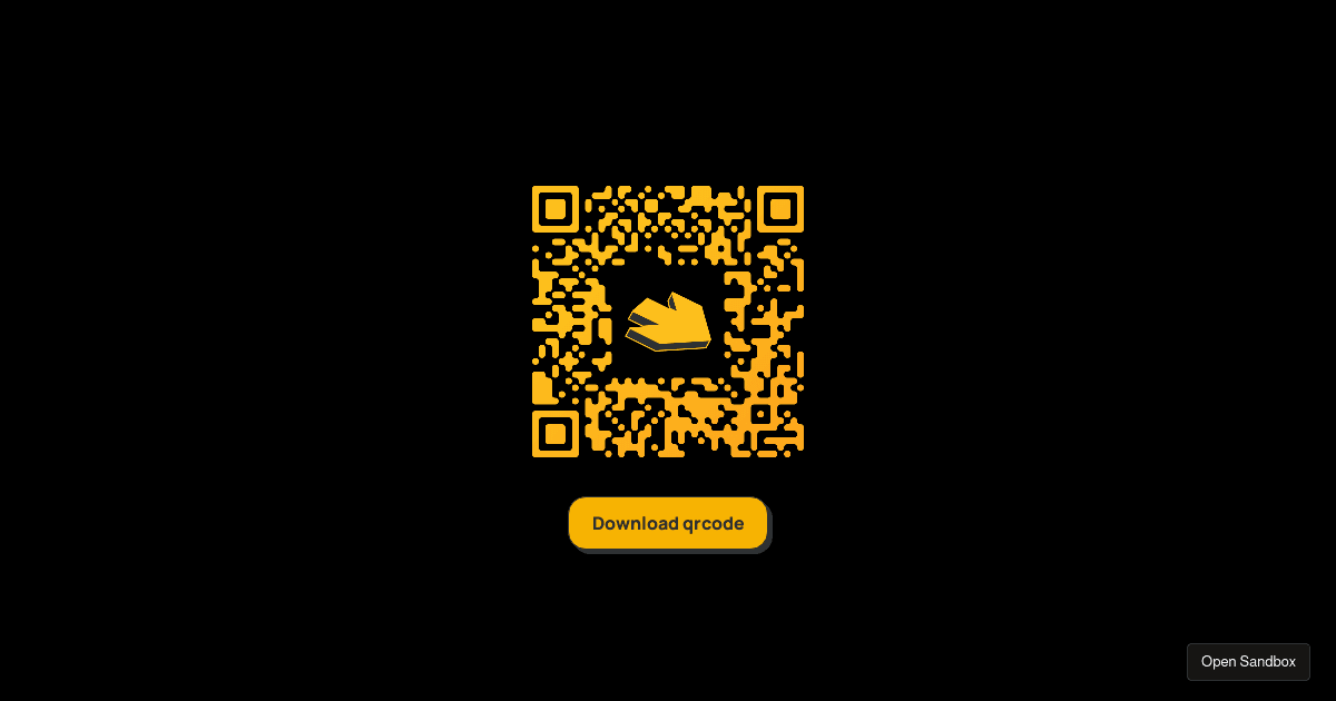 HERE Wallet QRcode - Codesandbox