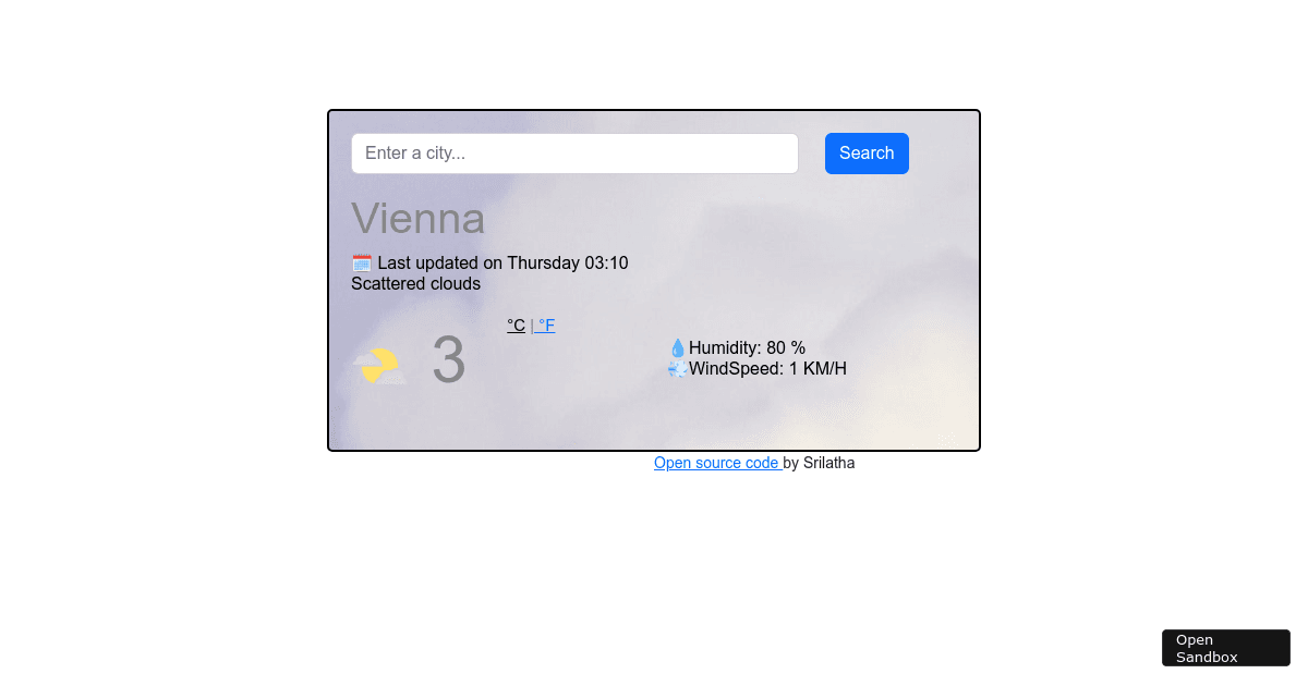 vanilla - Codesandbox