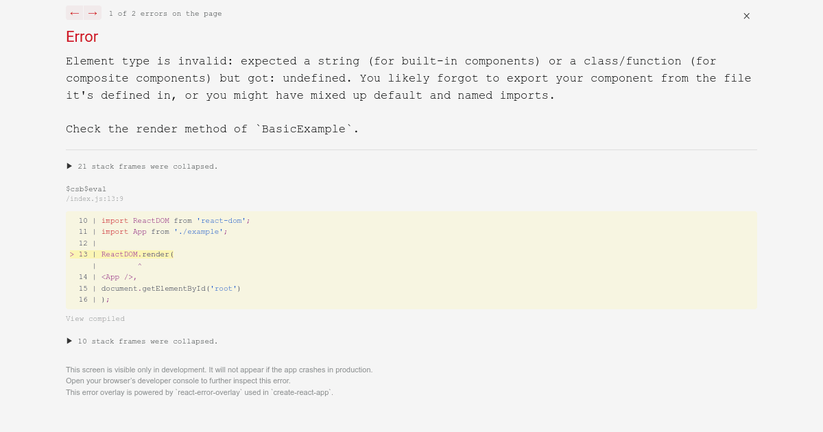 React Router - Basic (forked) - Codesandbox