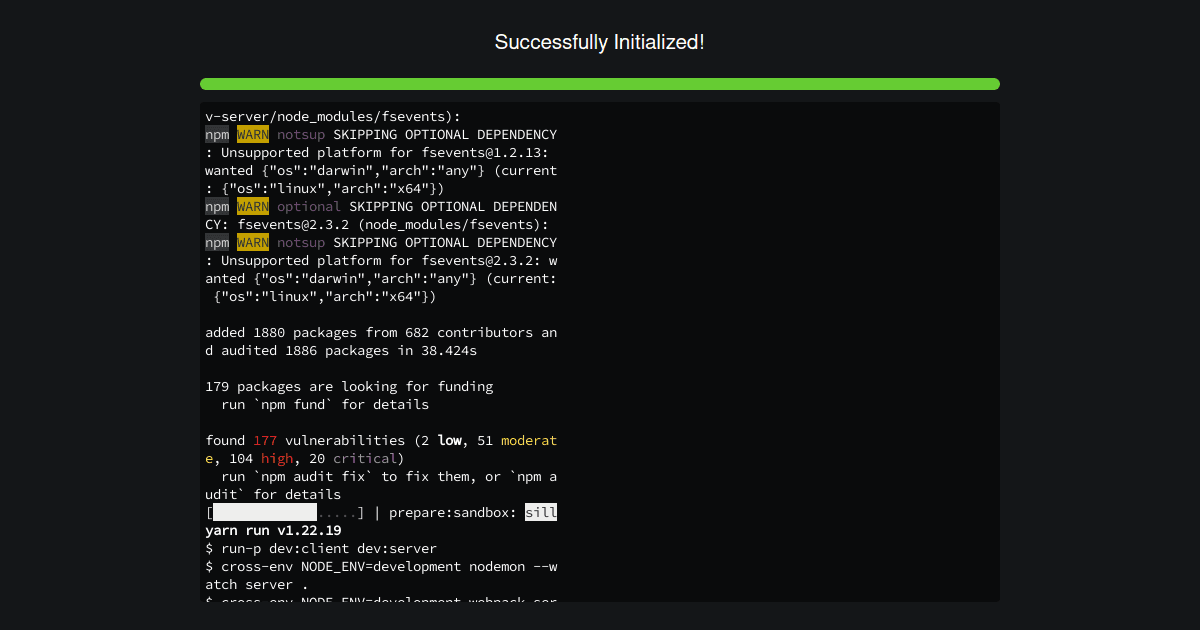 express-react-app - Codesandbox