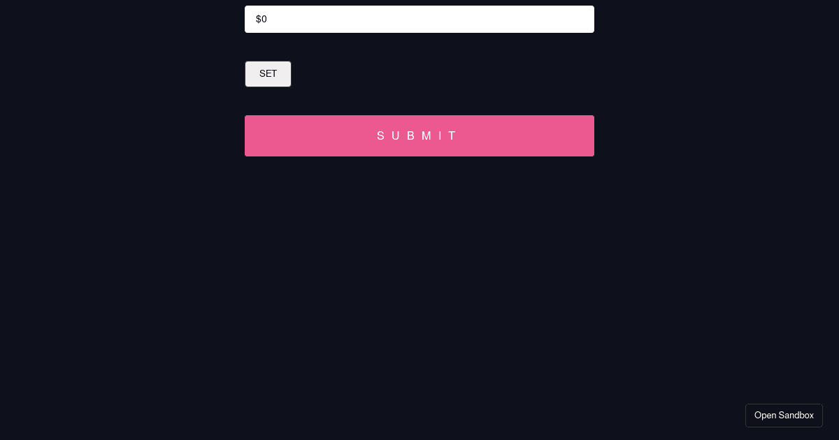 RHF - NumberFormat defaultValues - Codesandbox