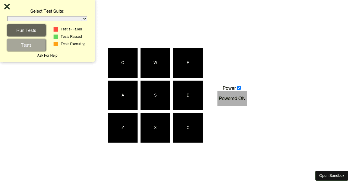 Drum mahcine - Codesandbox