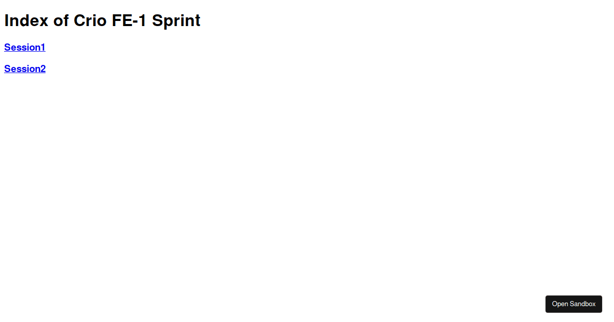 crio-sprint-fe1 - Codesandbox