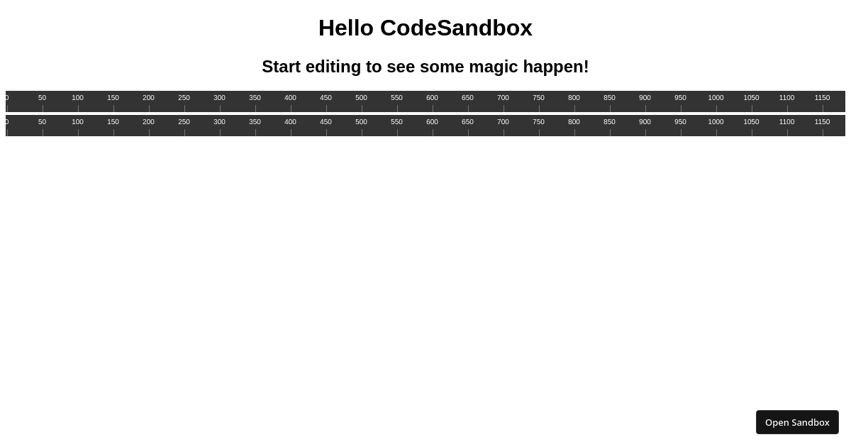 ruler (forked) - Codesandbox