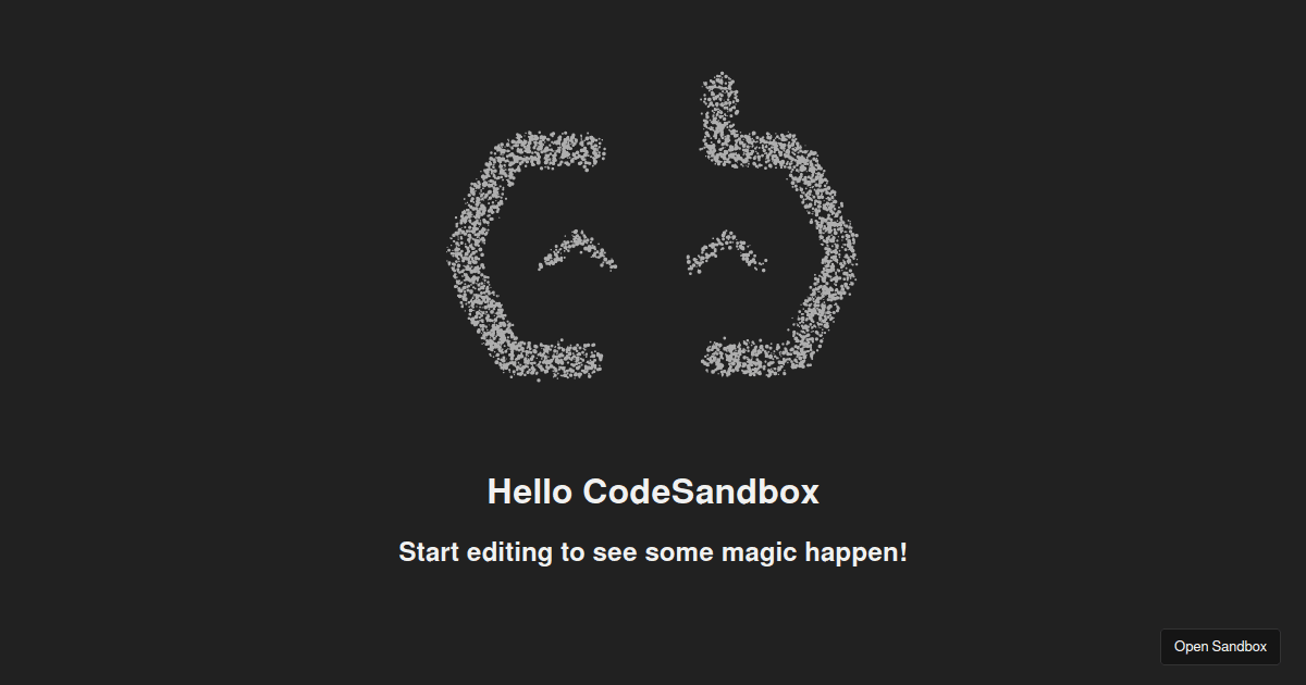 logo-particle-animation - Codesandbox logo-particle-animation - Codesandbox
