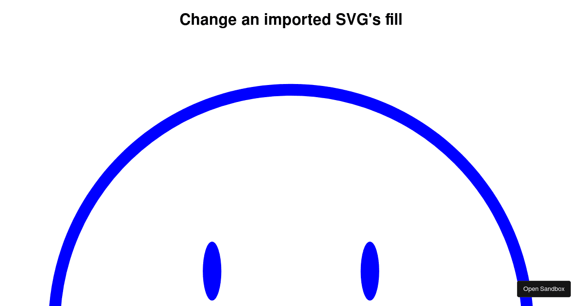 test-react: Import SVG in react passing styles - Codesandbox test-react: Import SVG in react passing styles - Codesandbox