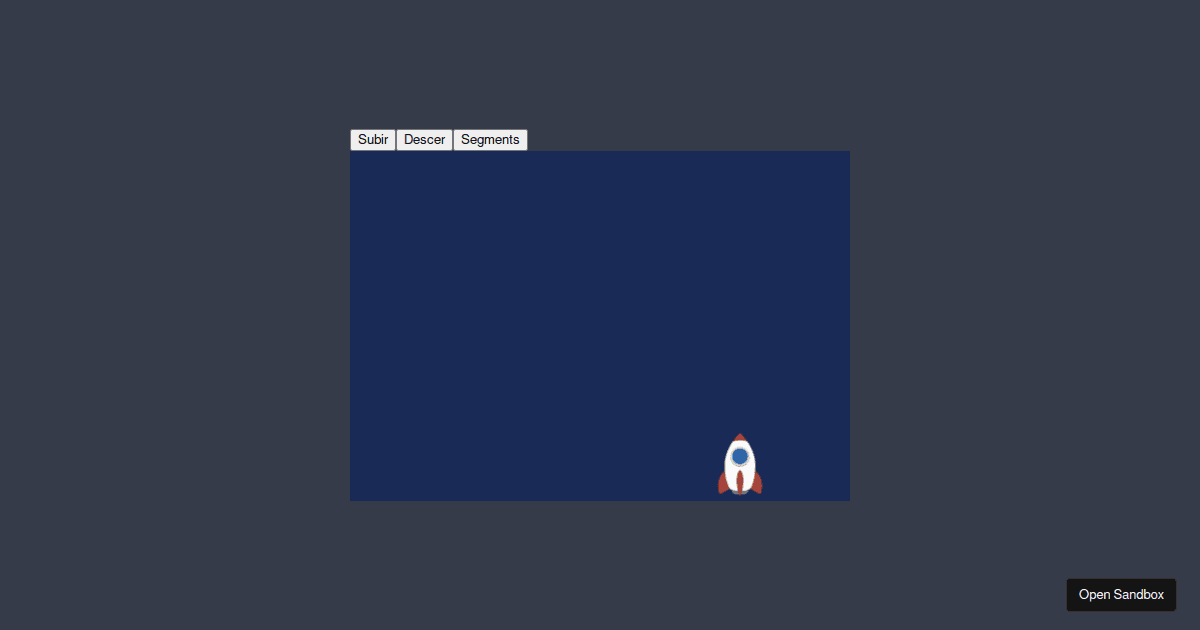 Rocket (forked) - Codesandbox