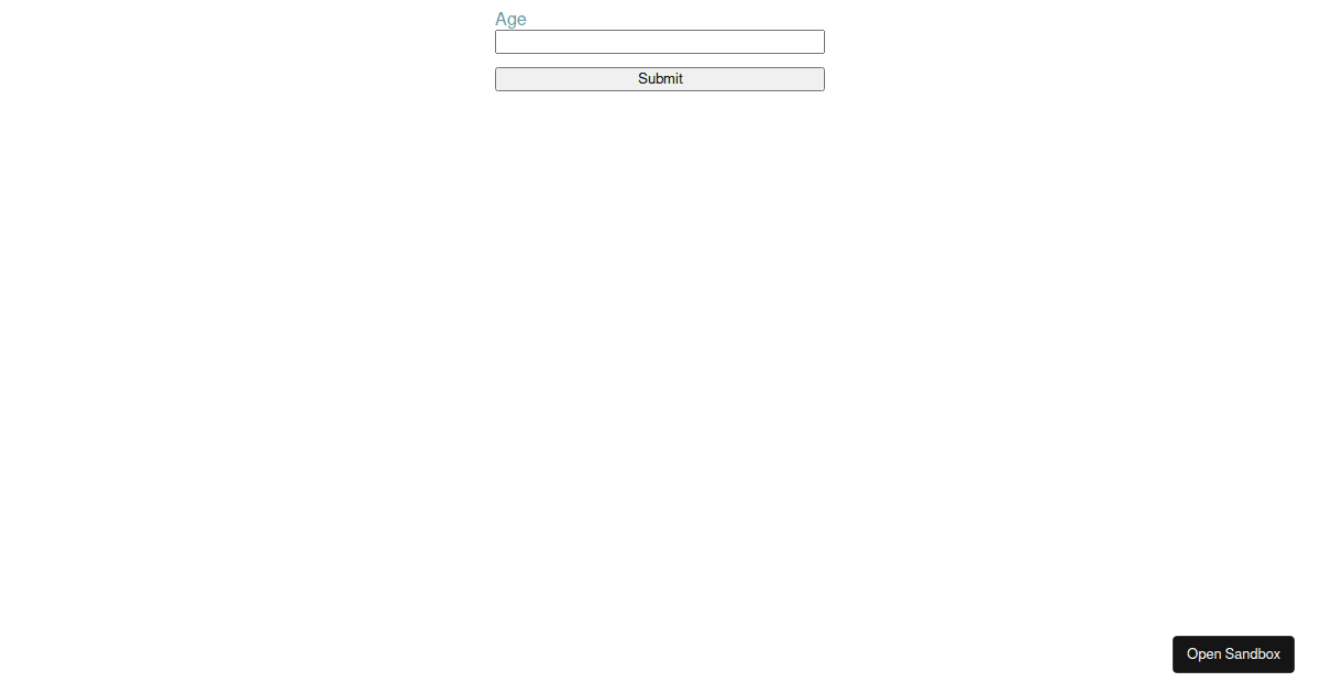 Zod React Hook Form React Query How To Deal With Number Fields Codesandbox
