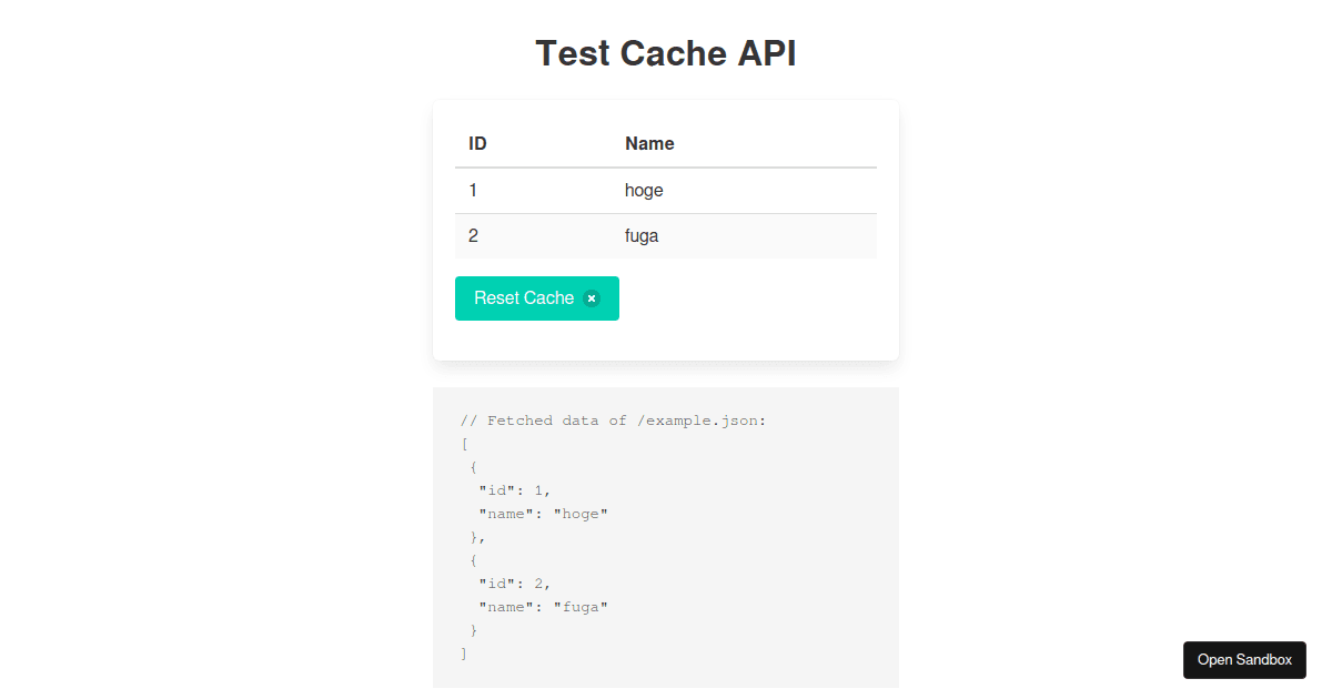 test-cache-api-with-react - Codesandbox