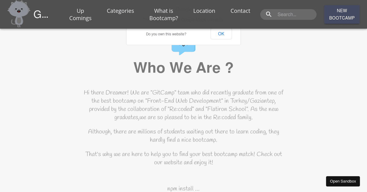recoded-capstone - Codesandbox
