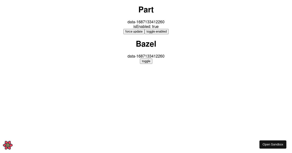 React Query Test 2 Codesandbox 