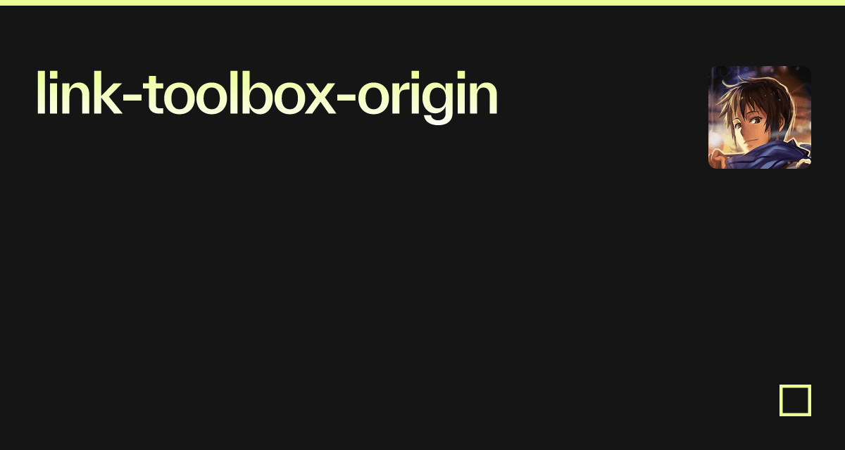 link-toolbox-origin - Codesandbox