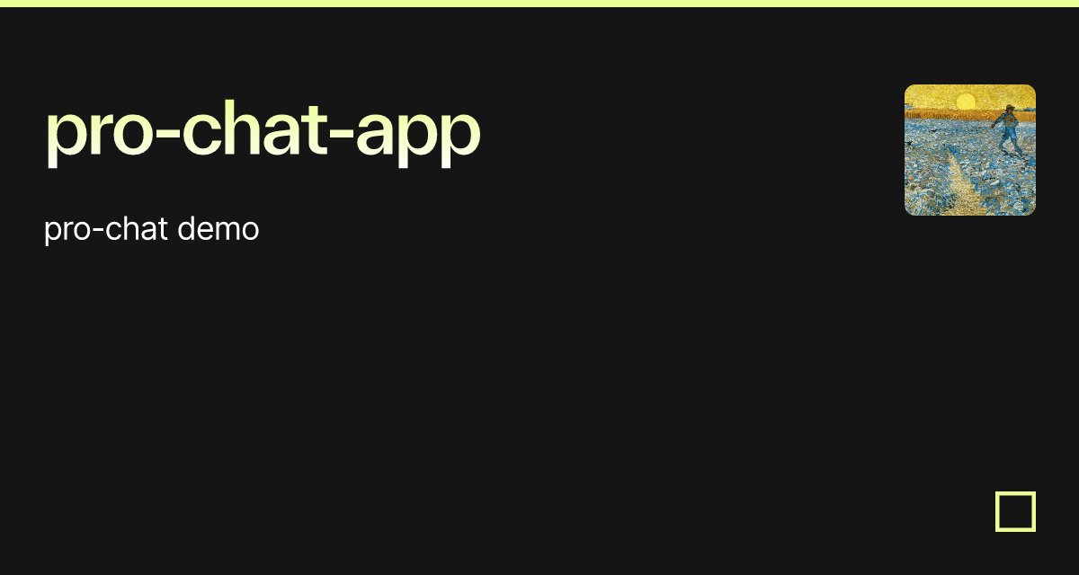 pro-chat-app - Codesandbox