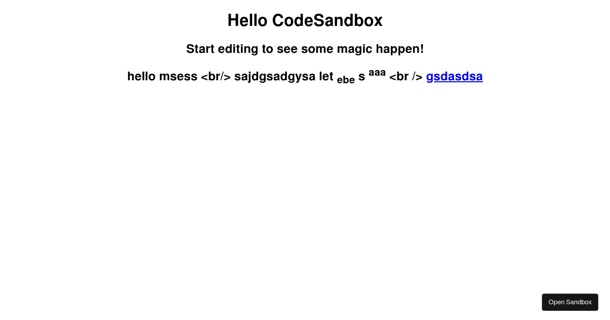 react-markdown-playground (forked) - Codesandbox