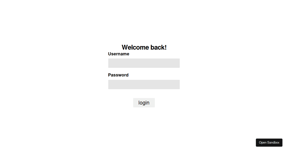 React Certification 2020 Codesandbox