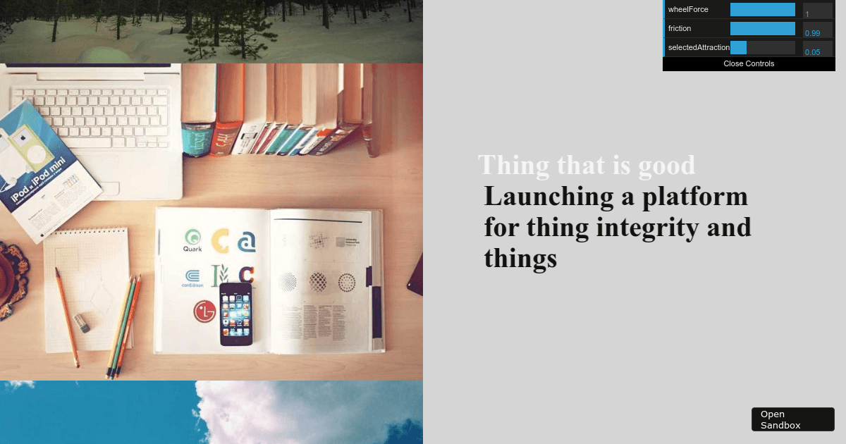 vertical flickity carousel (forked) - Codesandbox