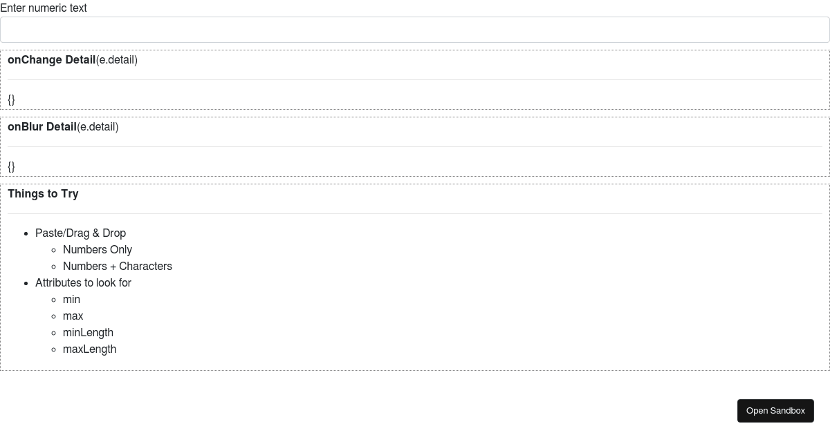 React Control Library Numberinput Reactstrap Codesandbox 6132