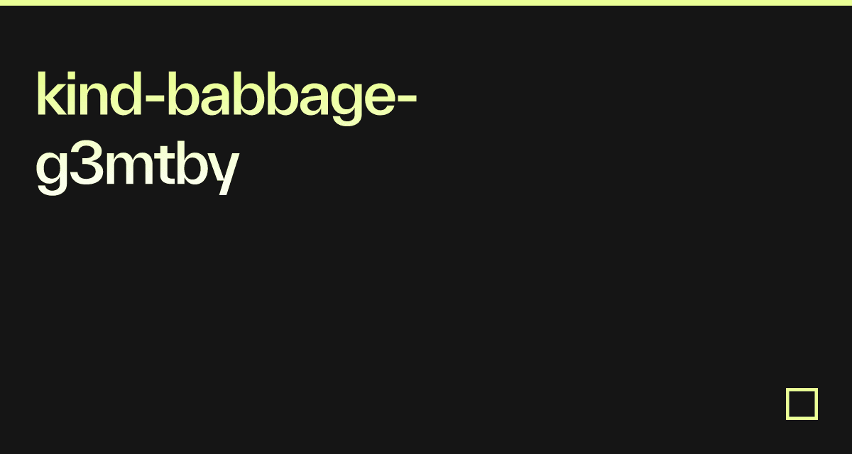 kind-babbage-g3mtby - Codesandbox