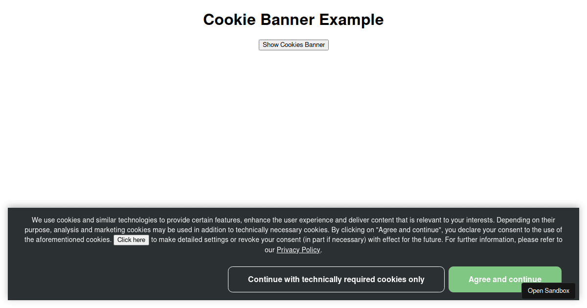 issue_cookie-consent-banner - Codesandbox
