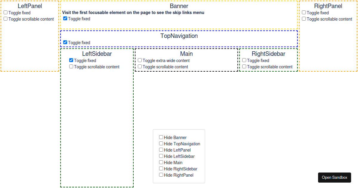 clean-page-layout - Codesandbox