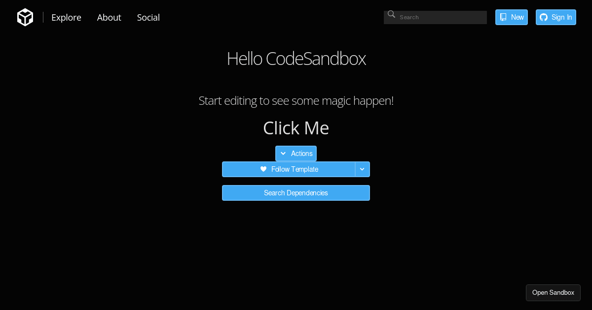 CodeSadbox Prototyping Playground (forked) - Codesandbox