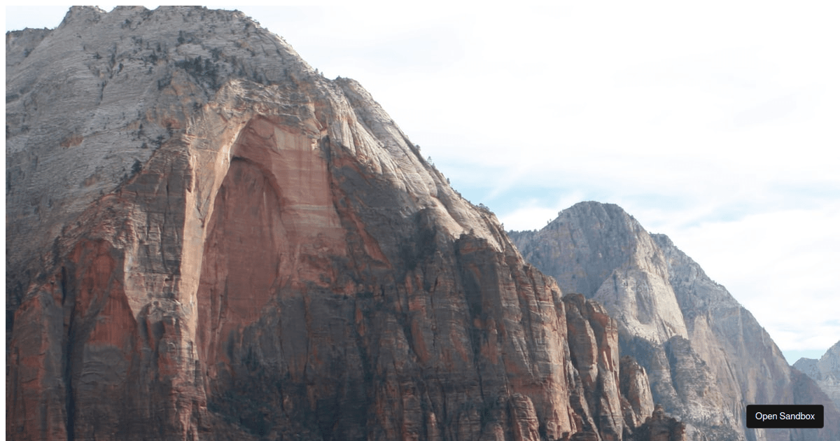 image tag - Codesandbox