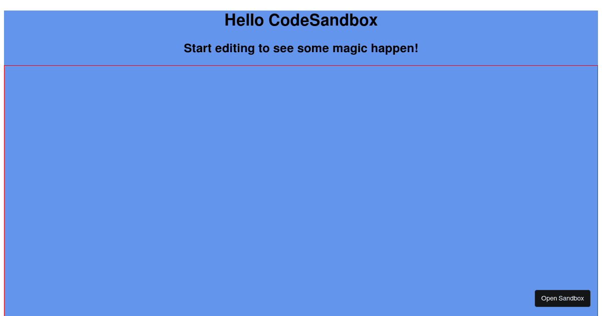 display SVG - Codesandbox